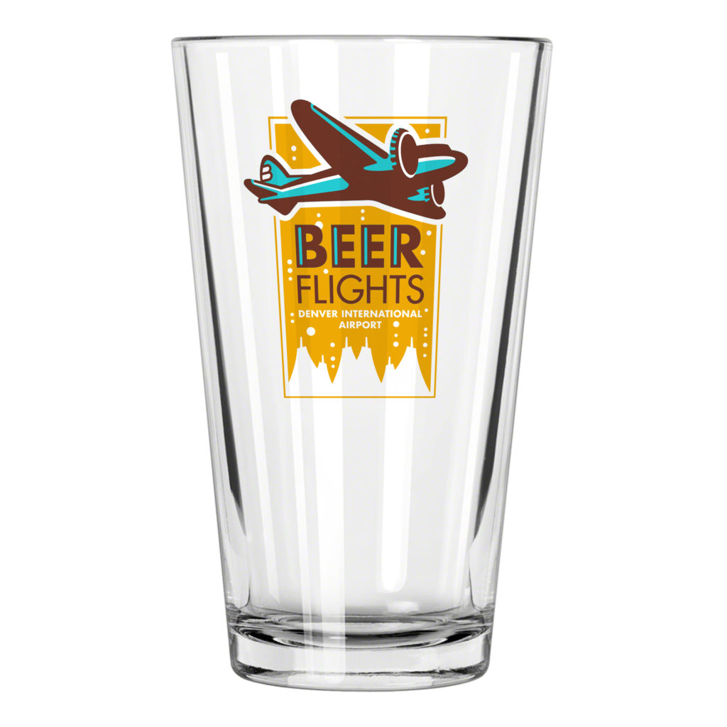 Beer Flights at DIA - D+i Creative